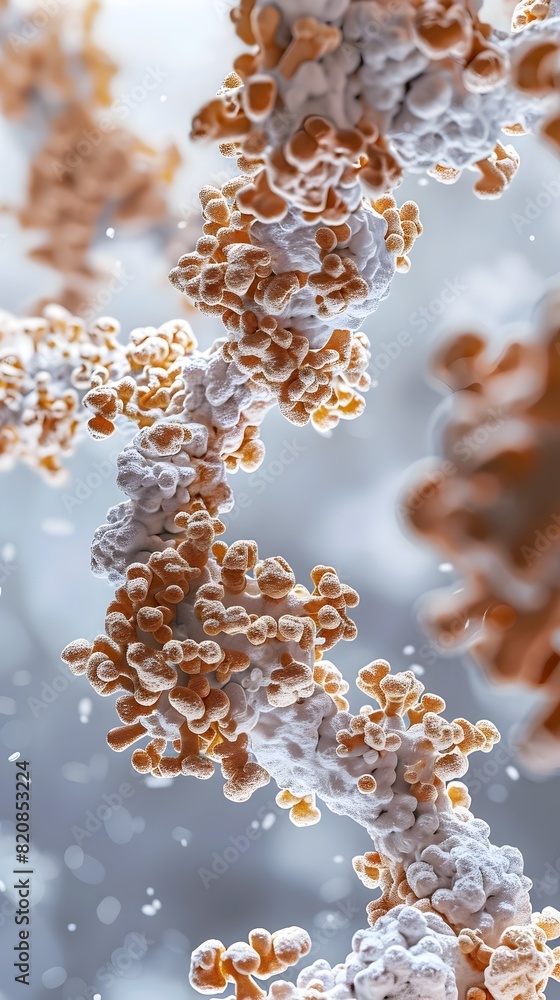 Intricate Alpha Helices and Beta Sheets A HighDefinition D Molecular ...