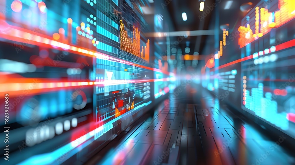 Native Advertising A 3D article with embedded ads and RPM metrics Stock ...