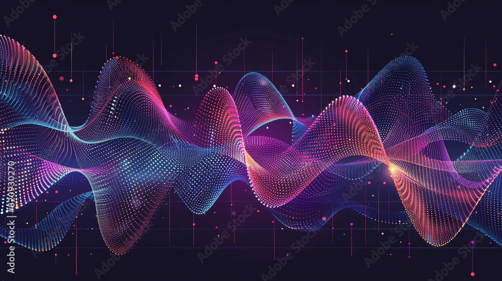 Develop a vector graphic that showcases the versatility and complexity ...