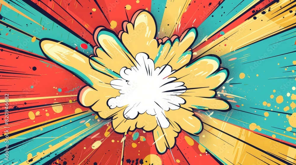 Transparent Background with Boom comic book explosion vector design ...