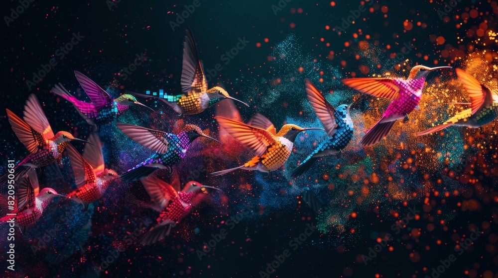 Capture the essence of digital marketing from a birds-eye view with a ...