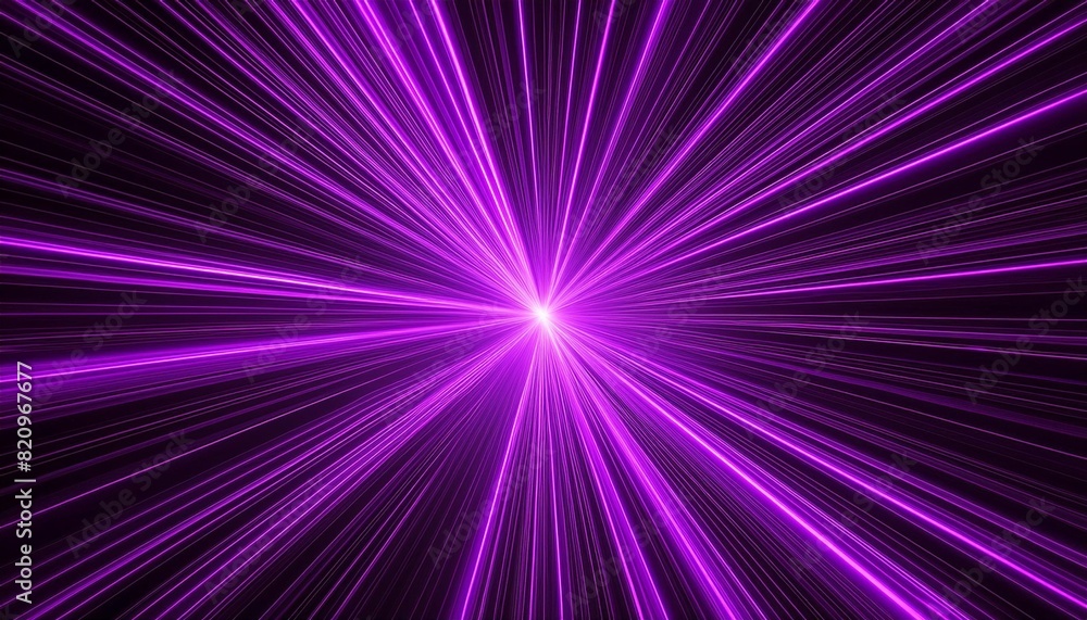 purple laser beams bursting through black background generated ai Stock ...