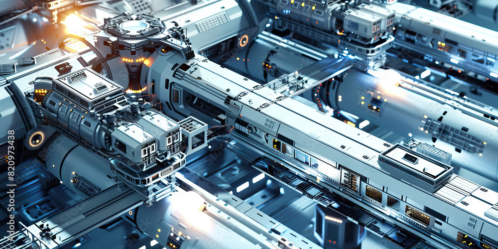Platinum Space Elevator Terminal: Showing a terminal where a space ...