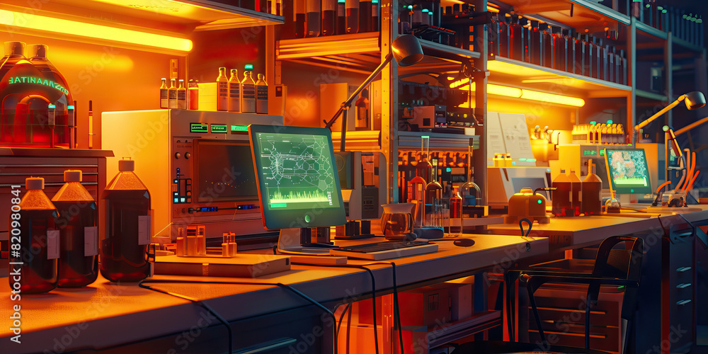 Amplified Amber Lab: Capturing the essence of a cutting-edge biohacking ...