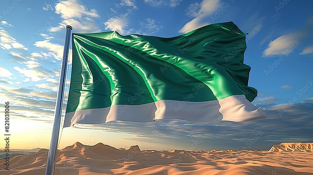 flag of saudi arabia blowing in the wind full page saudi arabian flying ...