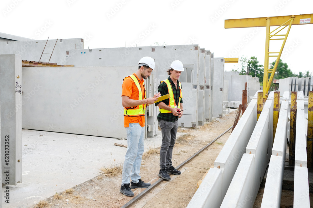 Engineer and production of precast concrete walls, precast walls ...