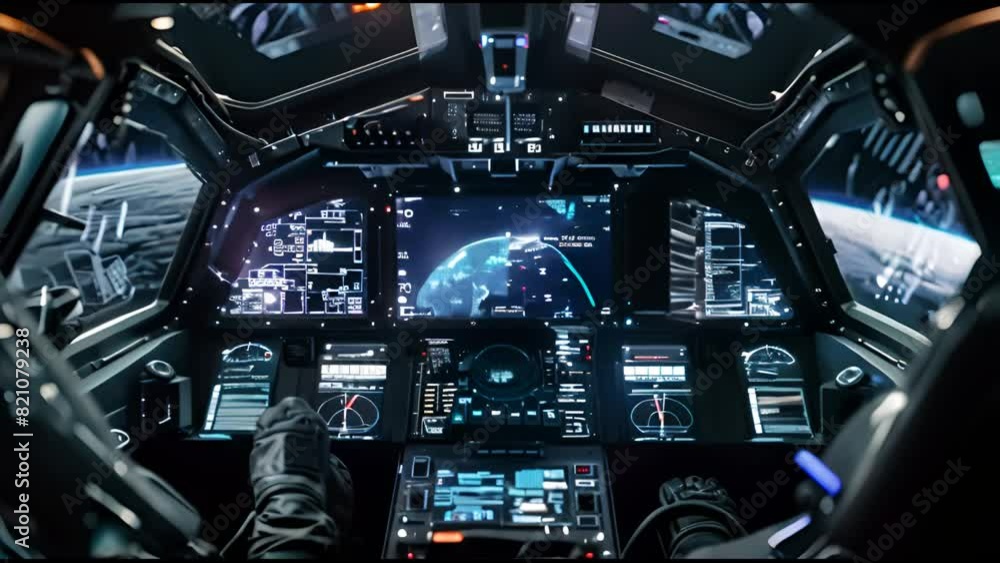 Head up display (HUD) vehicle cockpit UI, GUI technology frame ...