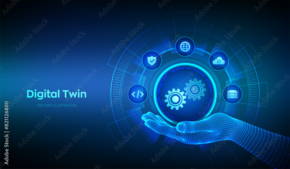 Digital twin business and industrial process modelling technology ...