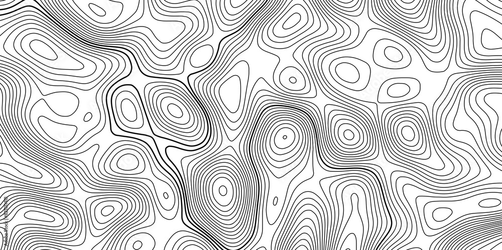 Topography map background. Vector banner. Topography map background ...