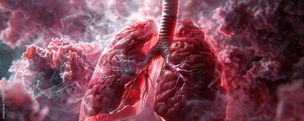 A comprehensive medical illustration, ideal for a module cover ...