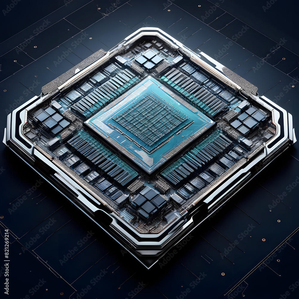 Cutting-edge CPU microarchitecture, die shot of latest high core count ...