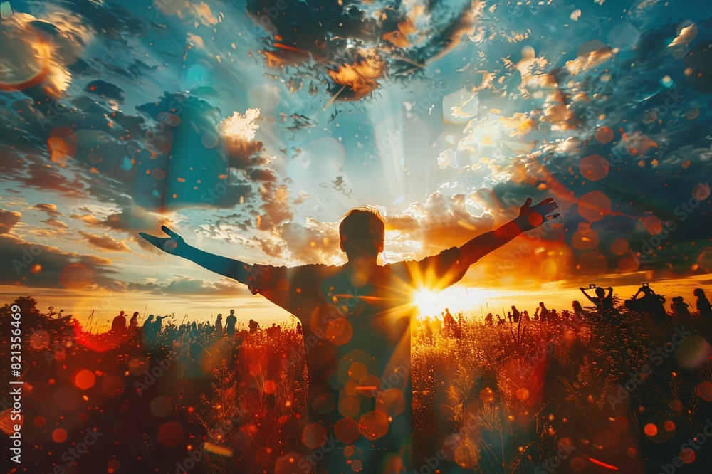 Global Awakening symbolizes the universal experience of witnessing the ...