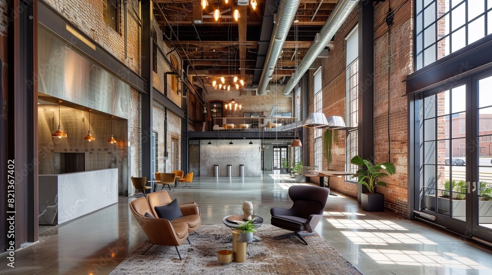 renovated warehouses, industrial lofts, or historic buildings ...