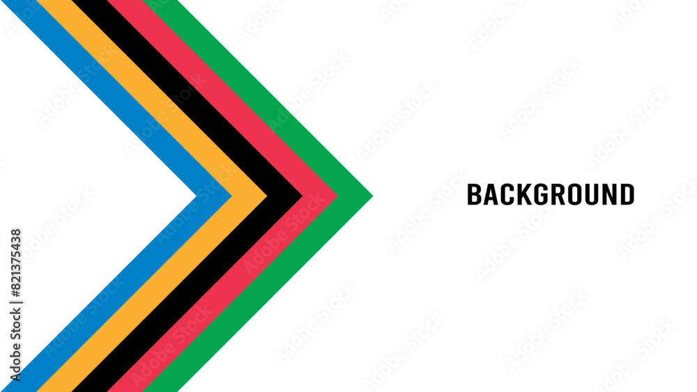 Sport background with rainbow pattern. Summer Olympic Games 2024 in ...