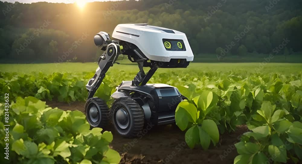Agricultural Technology Weed Killer Robot imagines AI powered robots ...