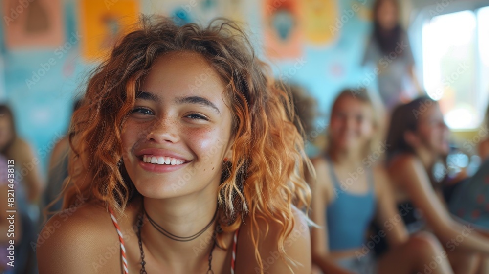 youth body positivity workshop, teens of various ethnicities and body ...
