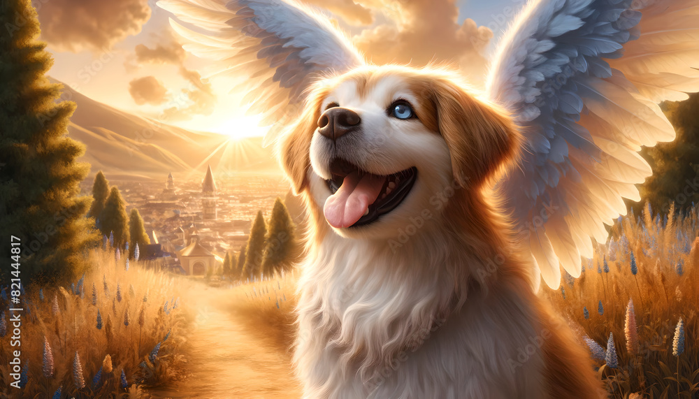 heavenly angel dog mans best friend puppy beautiful good boy labrador ...