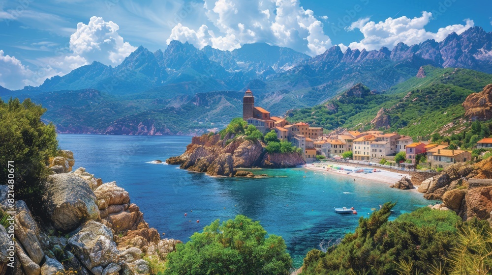 Corsica's stunning beaches, rugged mountains, and charming villages ...