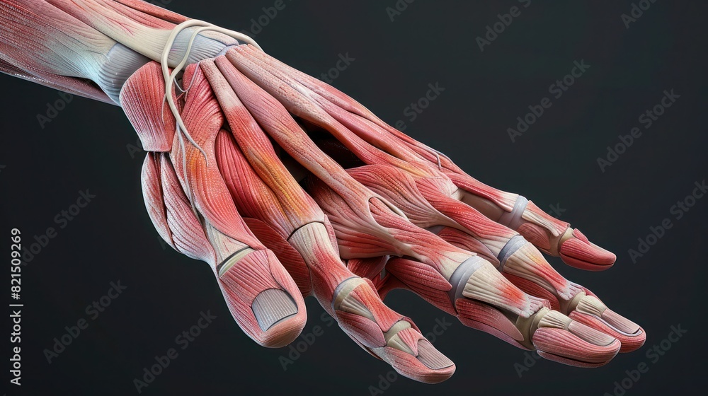 The anatomy of the human hand is medial and middle plantar muscles ...