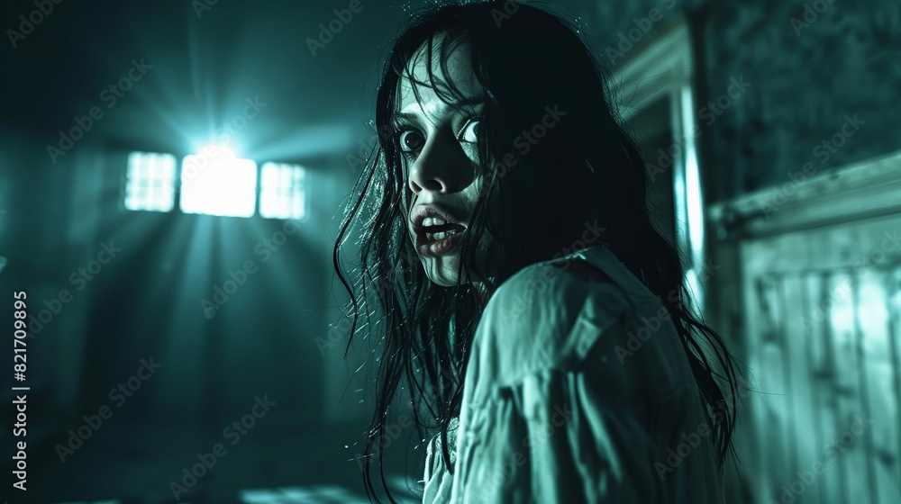 Capture the intense fear in viewers eyes as they experience a spine ...