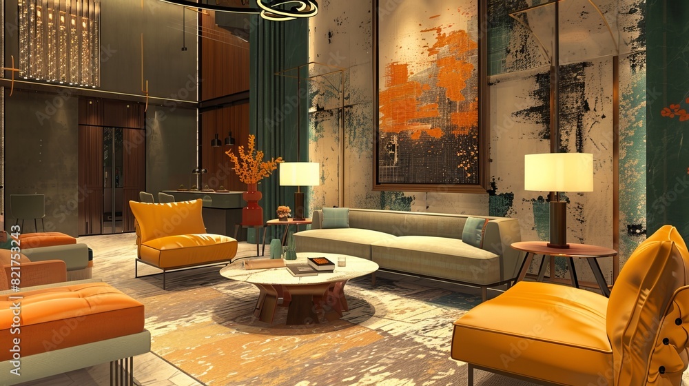 Interior Designer Transforming Spaces: An interior designer transforms ...