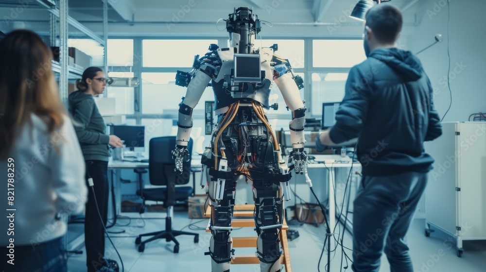 Developing a wearable exosuit for employees of warehouses and disabled ...