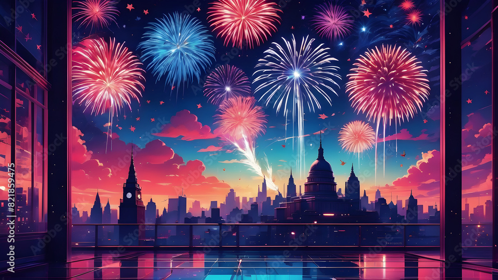 Fourth of July aesthetic wallpaper, independence day background, Fourth ...