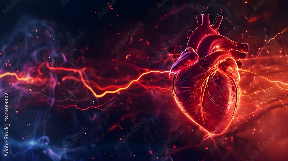 An accurate portrayal of a beating heart that shows how the cardiac ...