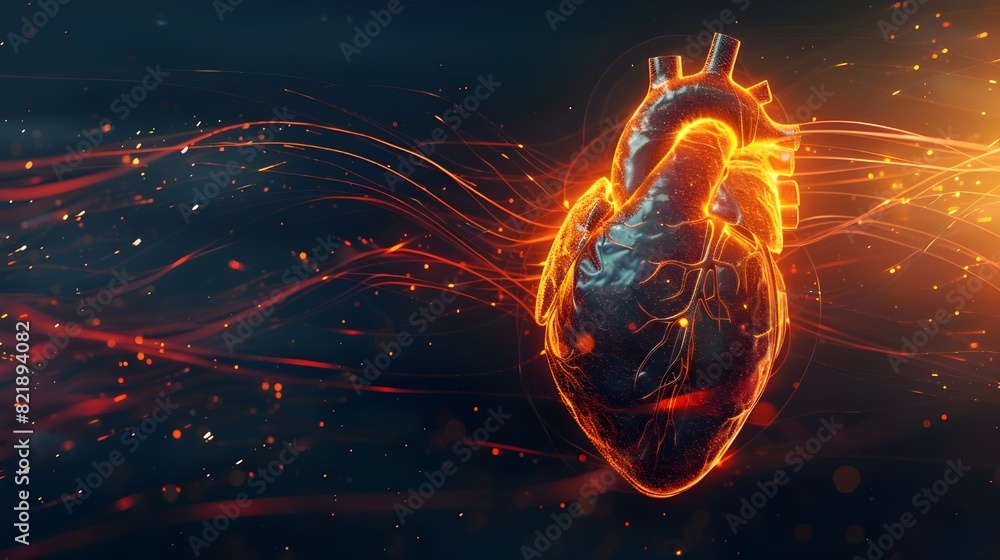 An accurate portrayal of a beating heart that shows how the cardiac ...