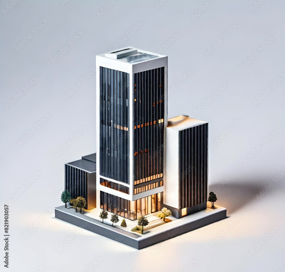 server, building, house, architecture, 3d, office, business, city ...