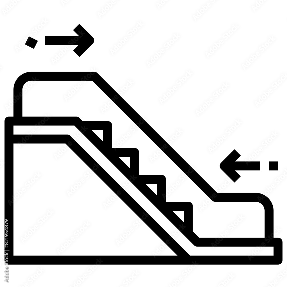 ESCALATOR,escalator sign,transportation,signs,escalator symbol.svg ...