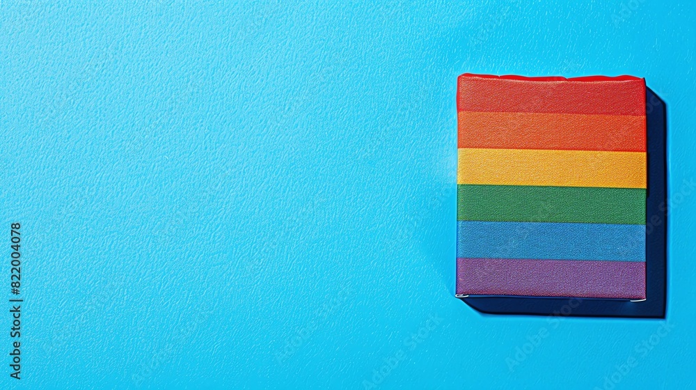 Rainbow Pride Flag in LGBT podcasts cover art, pride month LGBTQIA ...