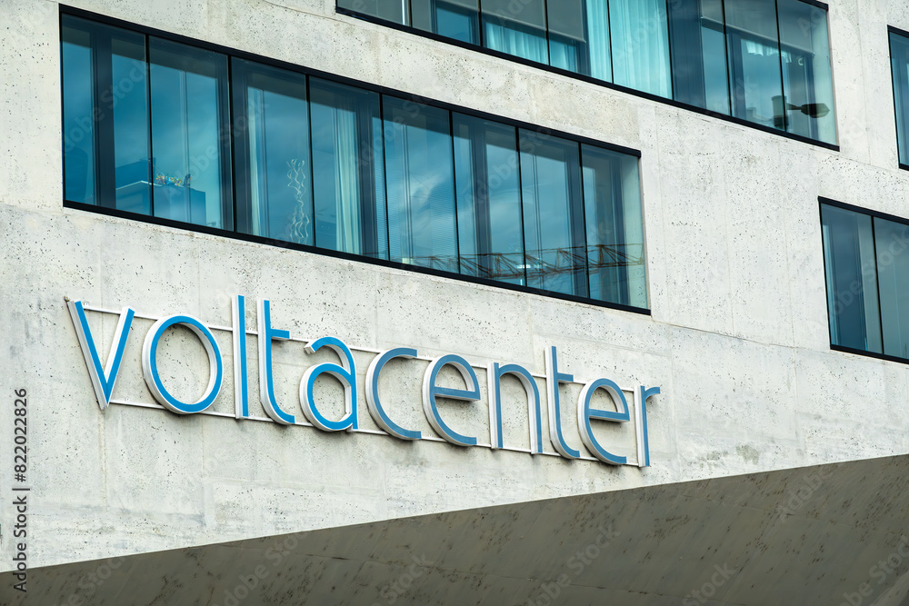 Basel, Switzerland - May 18, 2024: The Volta Center in Basel is a ...