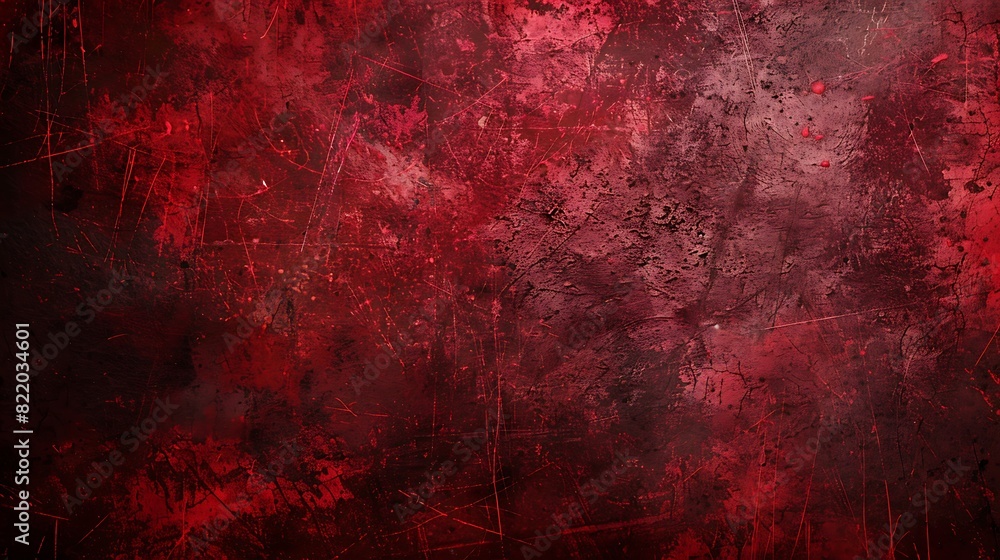 Dark Red Sci-fi Grunge Texture with Triadic Color Scheme - Edgy and ...