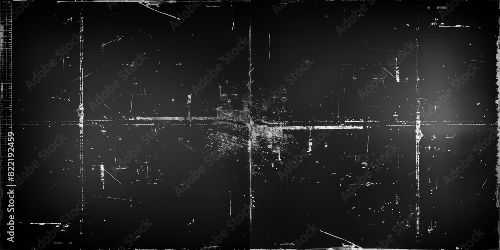 Black and white film negative texture background with dust, scratches ...
