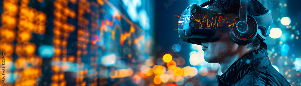 Immersive Virtual Reality Stock Trading: Investors Engaging in Photo ...