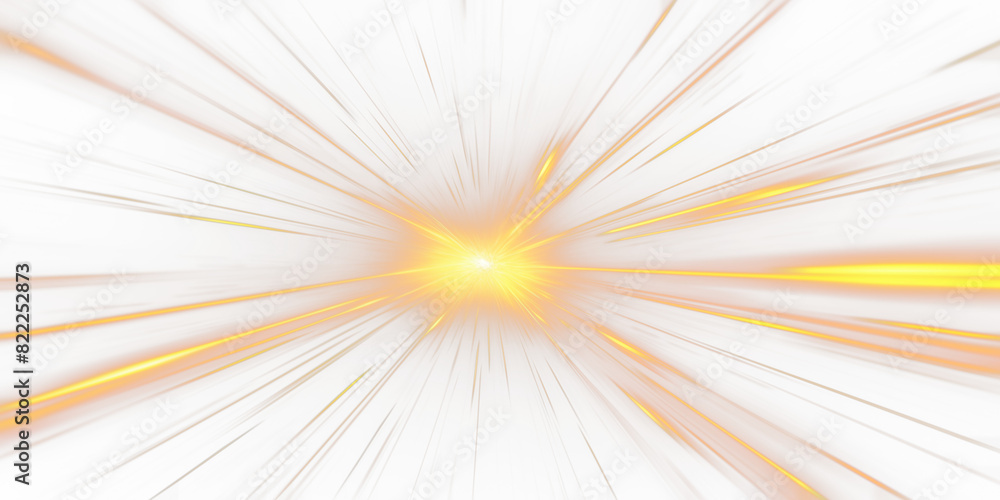 Bright speed streak. Warp light. Hi-tech. Sci-fi. Speed lines. Motion ...