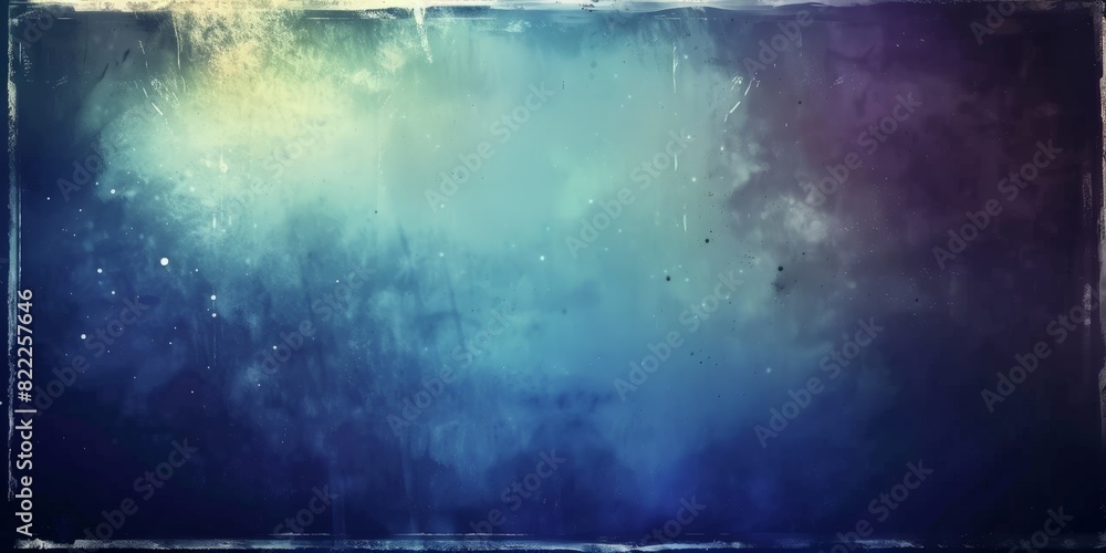 vintage film borders and frames, night sky, dark blue background, film ...