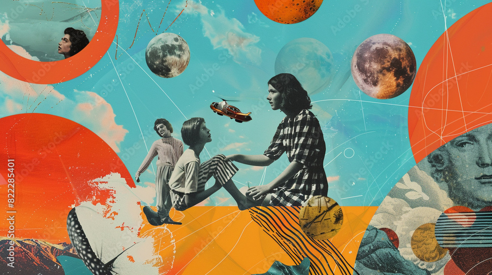 Collage that showcases friends engaging in their favorite hobbies and ...