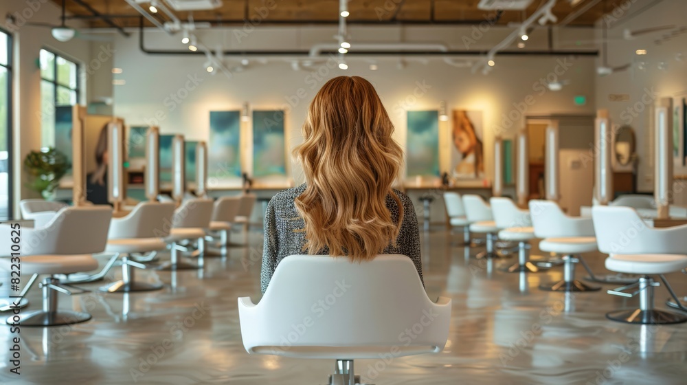 Highlighting a salon that offers virtual reality hair consultations ...