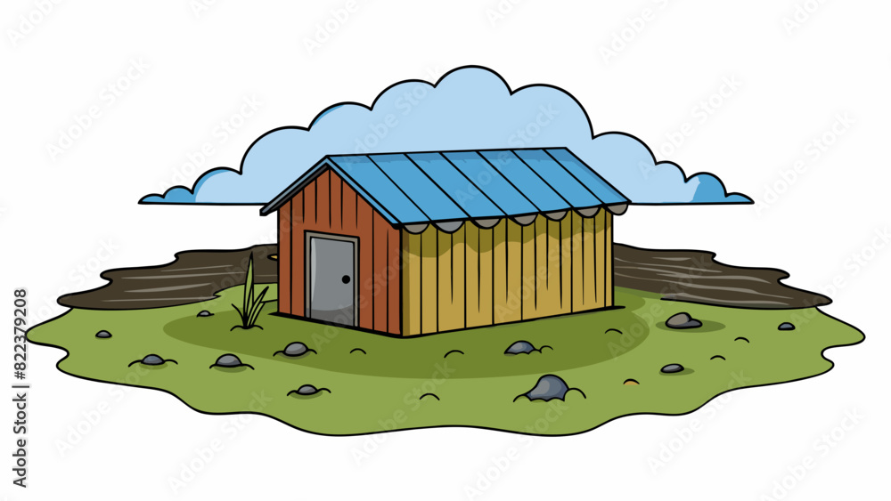 The rain was ferocious pelting the ground with relentless force. The ...