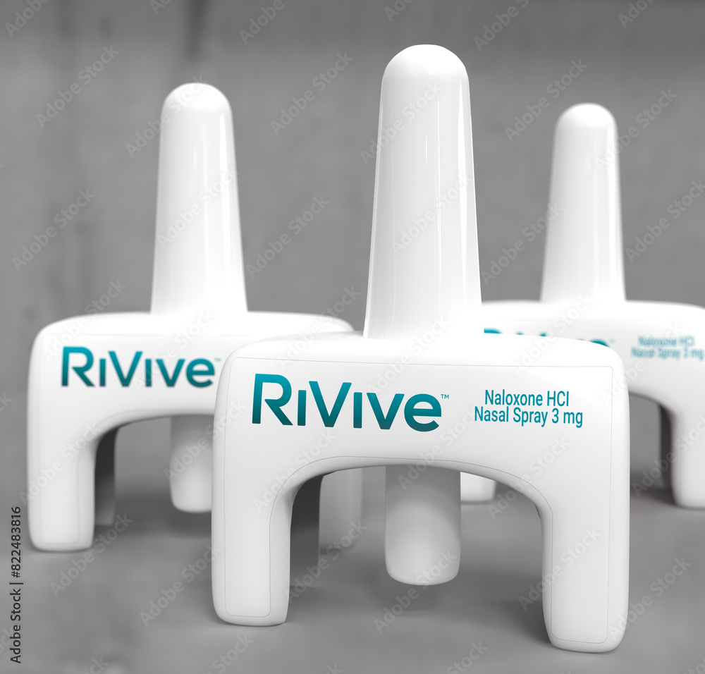 RiVive OTC Naloxone HCl Nasal Spray 3 mg. For emergency treatment of ...