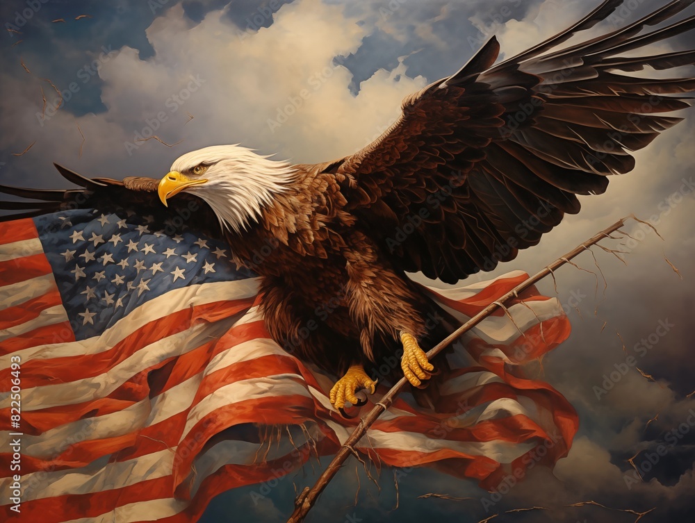 Patriotism Illustrated Creating Artistic Interpretations of Patriotic ...