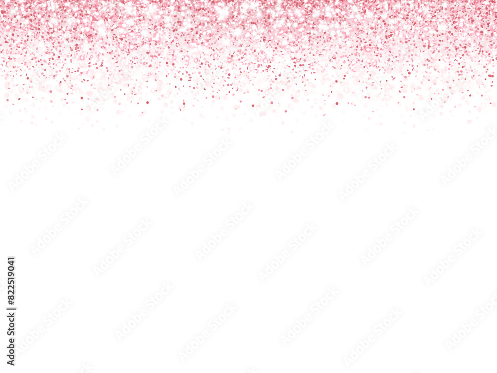 Pink glitter lights background. Sparkling glittering rain effect ...