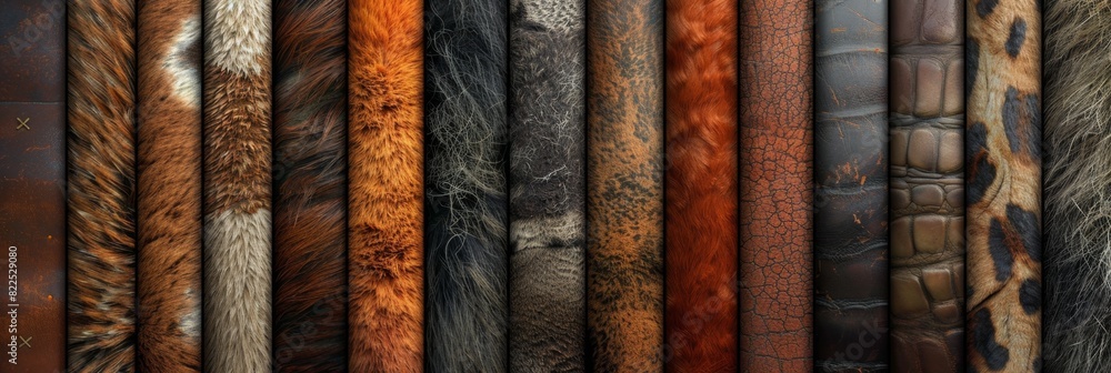 animal fur textures, a stunning mix of warm-colored animal fur textures to enhance your designs ...