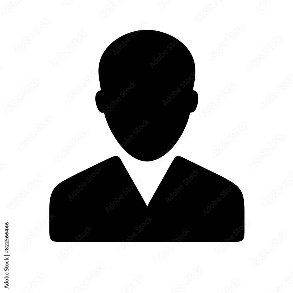Default Anonymous Male User Profile Picture Vector - Silhouette Icon ...
