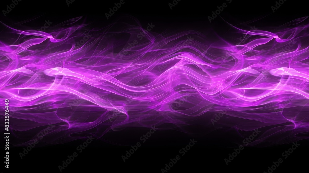 A black background with three purple overlay sections or Three purple ...