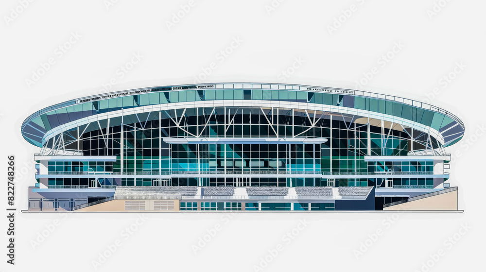 Architecture, London football stadium, suitable for football or cricket ...