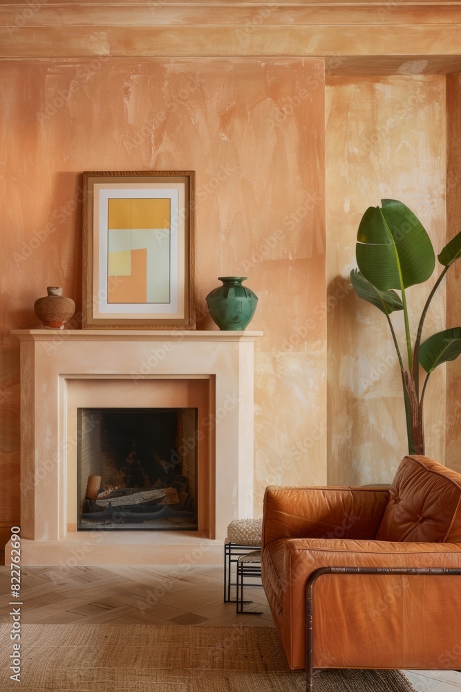 fireplace, interior, home, room, fire, house, wood, Modern living room ...