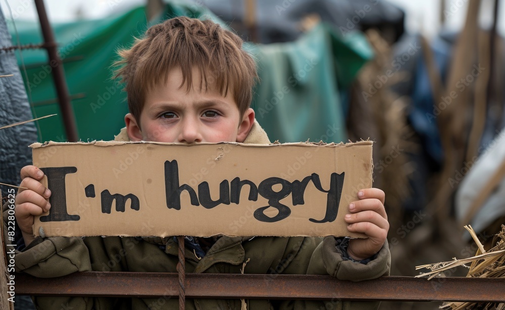 Unveiling hunger's grasp: a poignant portrayal of poverty's grip ...
